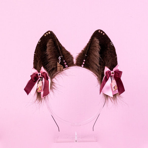 Chocolate Wolf Ears – neko.to.mori