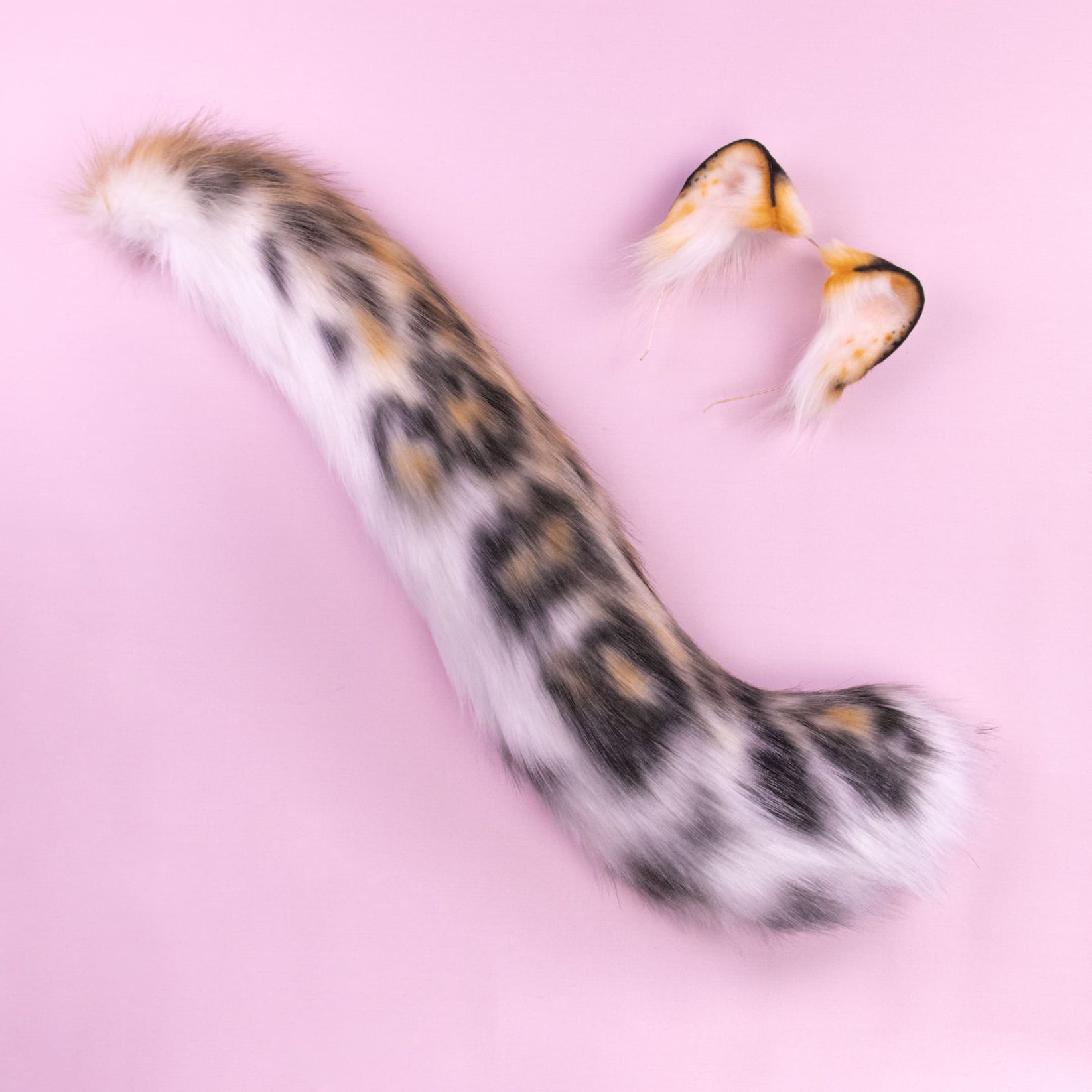 Leopard Ears and Tail Set – neko.to.mori