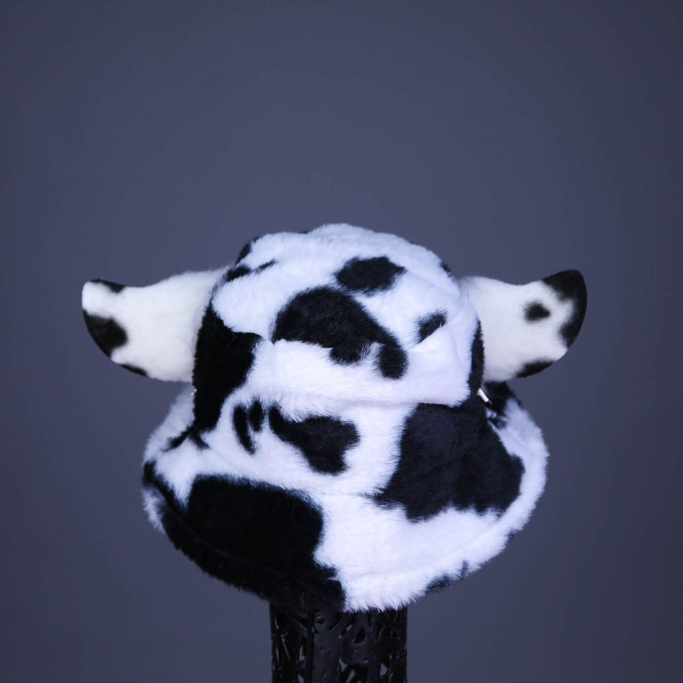 Fluffy Cow Hat – neko.to.mori