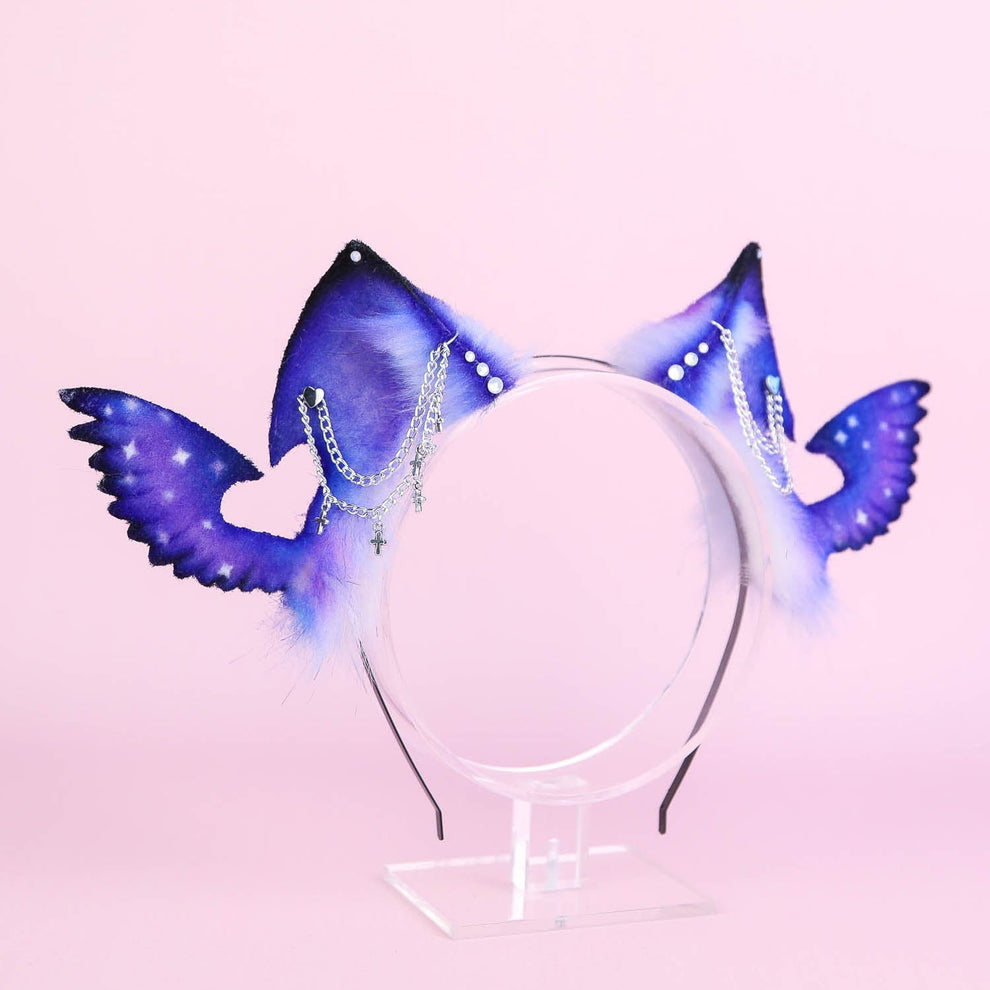 Blue Sky Angel Kitten Ears – neko.to.mori