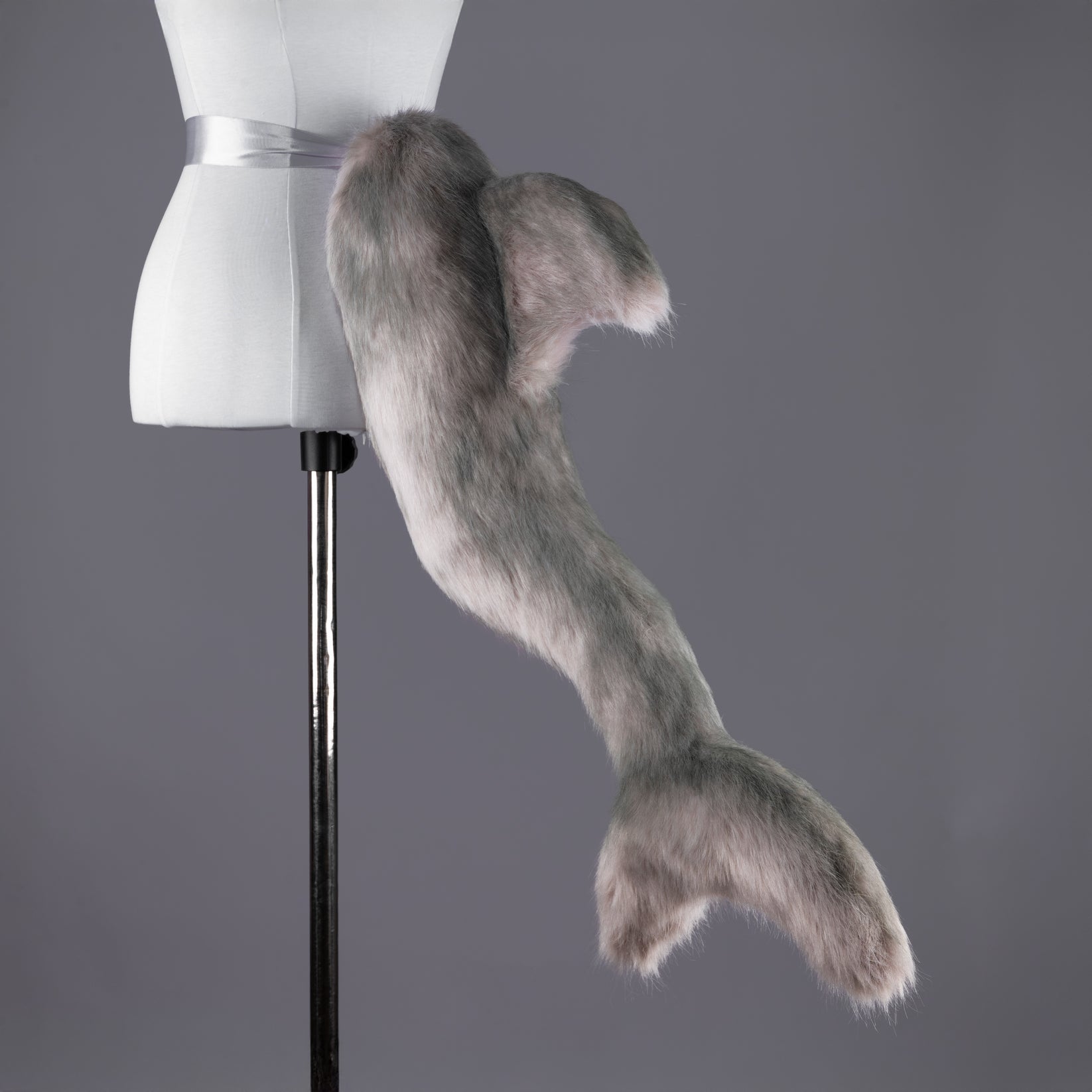 White Shark Ears and Tail Set – neko.to.mori