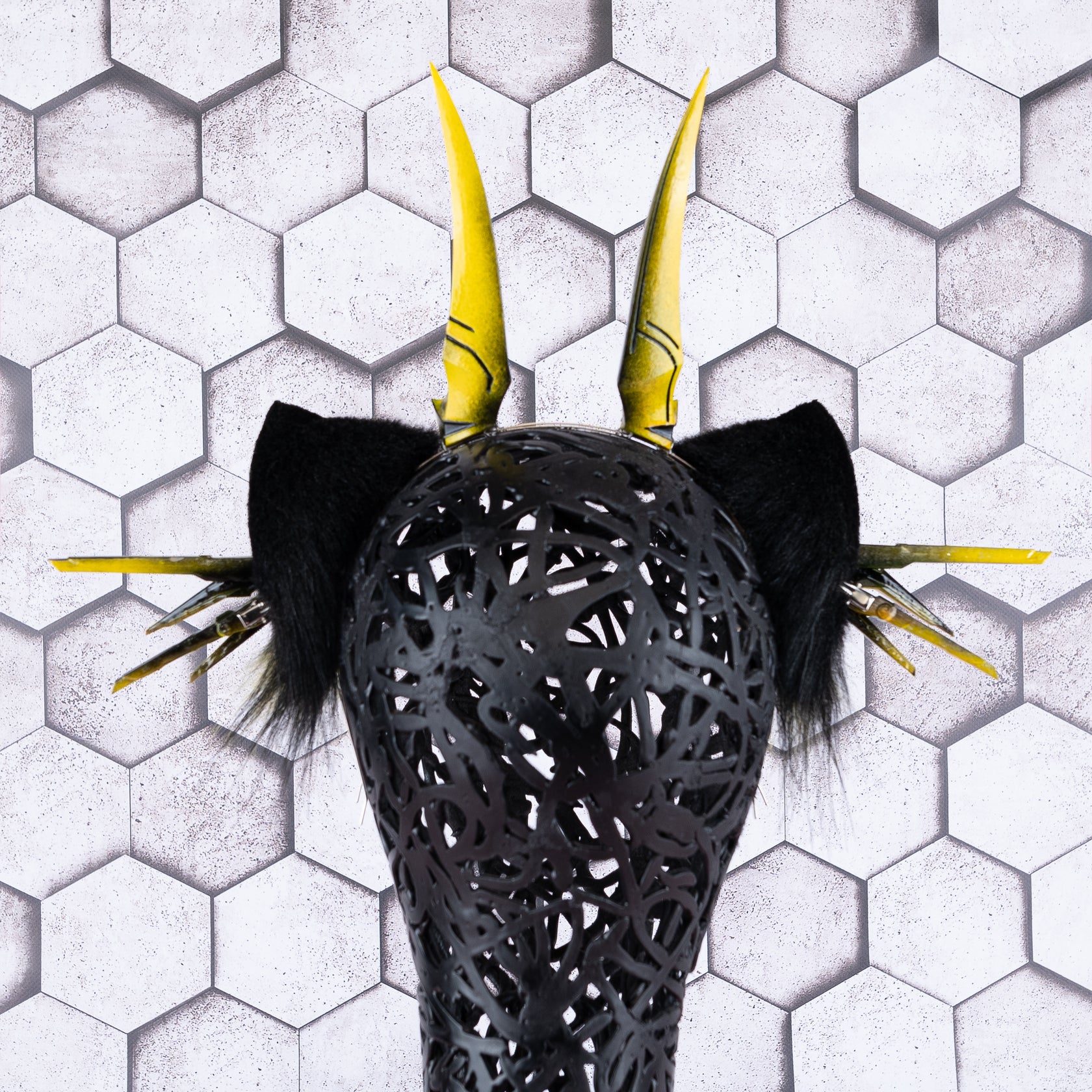 Yellow Cyber Kitty – neko.to.mori