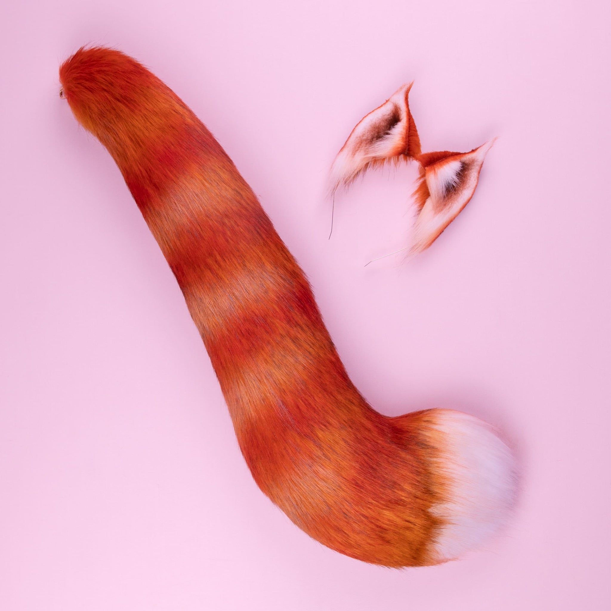 Red Panda Ears and Tail Set – neko.to.mori