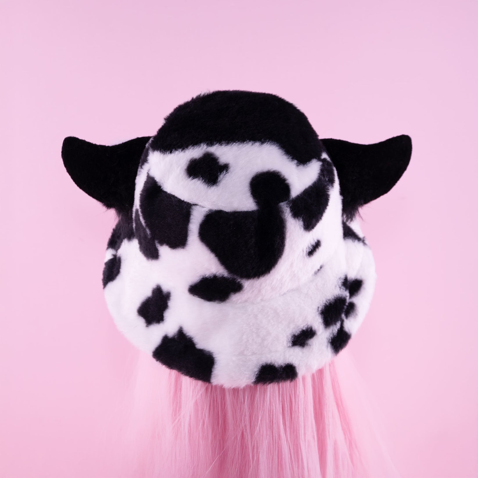 Fluffy Cow Hat – neko.to.mori