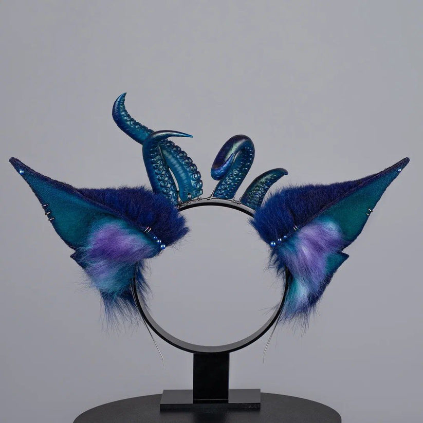 Tentacle Fluffy Sea Monster Ears and Tail set – neko.to.mori